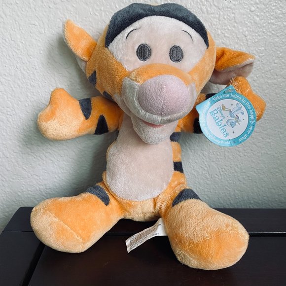 Disney | Toys | Disney Babies Tigger Plush Stuffed Animal 2 In | Poshmark